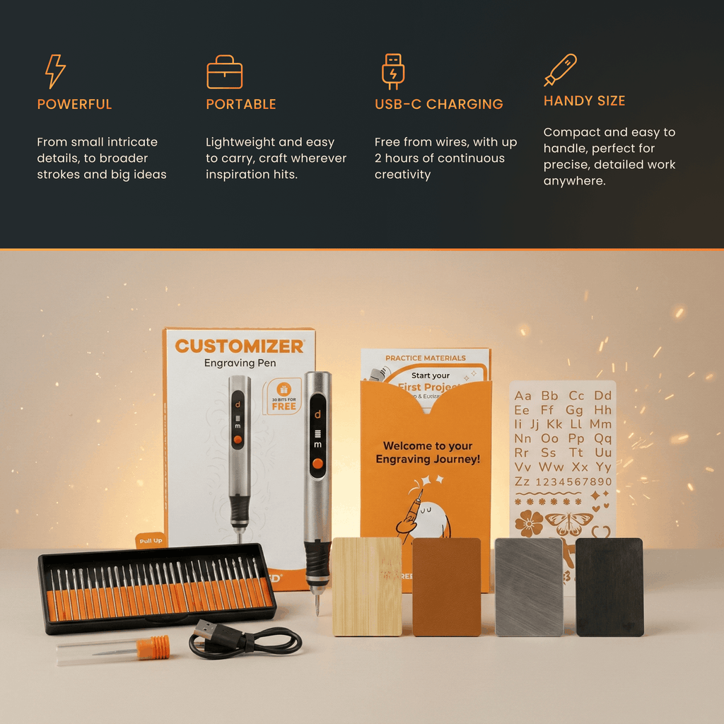 The Original Customizer™ Engraving Pen | Resparked by Culiau ️