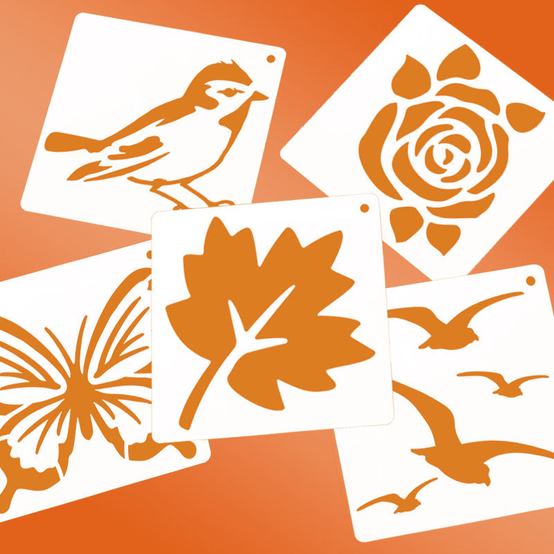 Nature Stencil Set (5 pcs) – Resparked