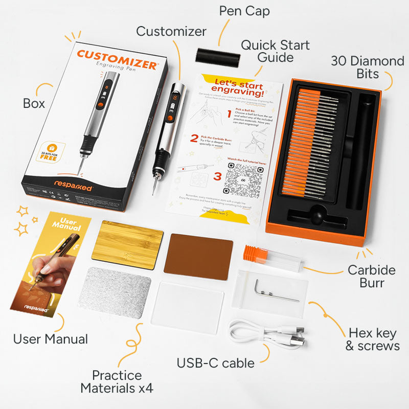 The Original Customizer™ Engraving Pen | Resparked by Culiau ️